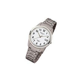Regent Uhren Analog-Armbanduhr Regent Titan-Uhren grau, silber mittel (ca. 36mm) | Gr.: onesize