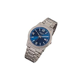 Regent Uhren Analog-Armbanduhr Regent Titan-Uhren grau, silber mittel (ca. 38mm) | Gr.: onesize
