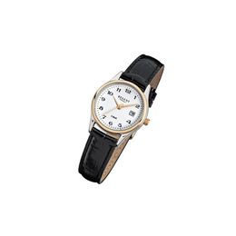 Regent Uhren Analog-Armbanduhr Regent Lederarmband schwarz klein (ca. 28mm) | Gr.: onesize