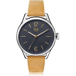 Ice Watch Quarzuhr Ice Time Beige beige Lederarmband 32 mm in beige | Gr.: onesize
