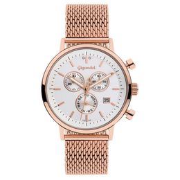 Gigandet Quarzuhr Chronograph "CLASSICO" in Rosegold/Silber | Gr.: onesize