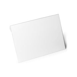 Durable Etikettentasche A4 quer mit Falz HardCover transparent Packung mit 10 ... | Gr.: onesize