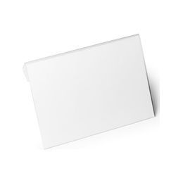 Durable Etikettentasche A5 quer mit Falz HardCover transparent Packung mit 10 ... | Gr.: onesize