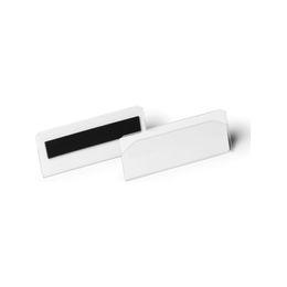Durable Etikettentasche 100x38mm HardCover magnetisch transparent Packung mit ... | Gr.: onesize
