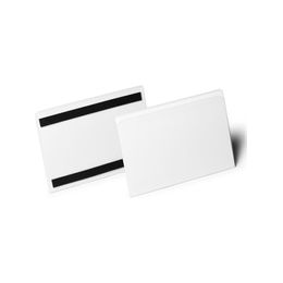 Durable Etikettentasche A5 quer HradCover magnetisch transparent Packung mit ... | Gr.: onesize