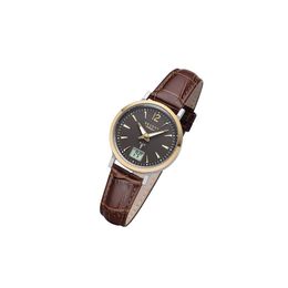 Regent Uhren Funkuhr Regent Funkuhren braun klein (ca. 30mm) | Gr.: onesize