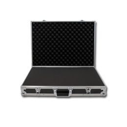 SATISFIRE Universal Transportkoffer Schutzkoffer mit Schaumstoff in schwarz | Gr.: onesize
