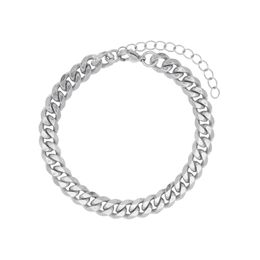 Steel_Art Gliederarmband Herren Kevin silberfarben in silberfarben poliert | Gr.: onesize