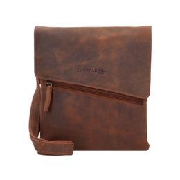 GreenLand Nature Montenegro Umhängetasche Leder 23 cm in braun | Gr.: onesize
