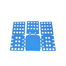 Intirilife Faltbrett Kleiderfalthilfe in Blau | Gr.: onesize