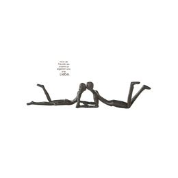 Gilde Skulptur "Loving" in Braun - H. 6 cm - B. 30 cm | Gr.: onesize