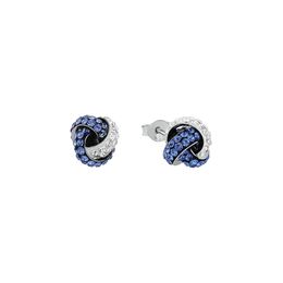 Amor Ohrstecker Silber 925, rhodiniert in Blau | Gr.: onesize