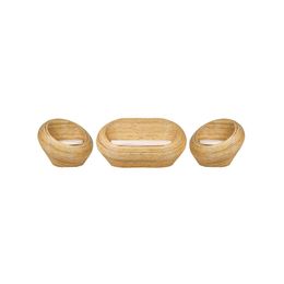 Beliani 3-tlg Sitzgruppe MAIORI in /Beige | Gr.: onesize