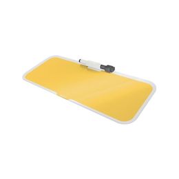 Leitz Desktop-Memoboard Cosy Sicherheitsglas 460x140x60mm gelb | Gr.: onesize