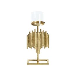Beliani Kerzenständer NIAS in Gold - (W) 18 x (H) 47 x (L) 9 cm | Gr.: onesize