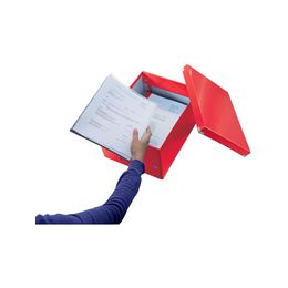 Leitz Ablagebox Click & Store A4 rot | Gr.: onesize