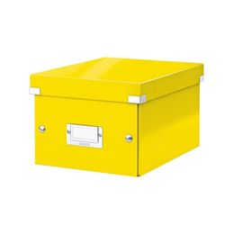 Leitz Ablagebox Click & Store Wow A5 Graukarton gelb | Gr.: onesize