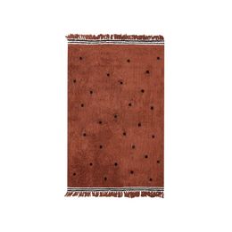 Beliani Kinderteppich LAZA in Braun - (W) 140 x (L) 200 cm | Gr.: onesize