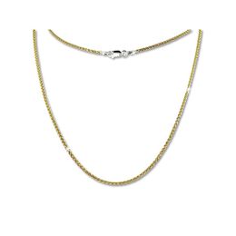 SilberDream Halskette Silber 925 Sterling Silber, vergoldet (Gelbgold 333) ca. 45cm | Gr.: onesize