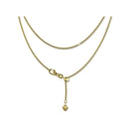 SilberDream Halskette Silber 925 Sterling Silber, vergoldet (Gelbgold 333) ca. 45cm | Gr.: onesize