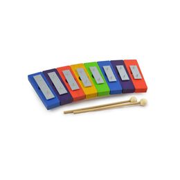 Decor Regenbogen Glockenspiel, pentatonisch aus Erlenholz in regenbogenfarben | Gr.: onesize