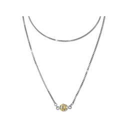 SilberDream Halskette Silber 925 Sterling Silber, vergoldet (Gelbgold 333) ca. 45cm | Gr.: onesize