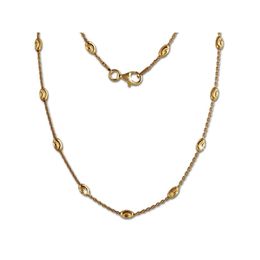 SilberDream Halskette Silber 925 Sterling Silber, vergoldet (Gelbgold 333) ca. 45cm | Gr.: onesize