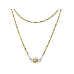 SilberDream Halskette Silber 925 Sterling Silber, vergoldet (Gelbgold 333) ca. 46cm | Gr.: onesize