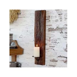 Chic Antique Wandkerzenhalter GRIMAUD Holz 43 cm | Gr.: onesize