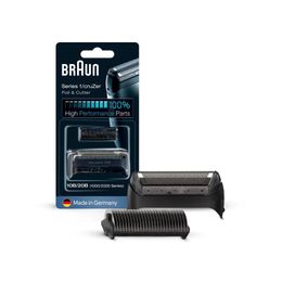 Braun Ersatzscherkopf "Series 1 / cruZer - 10B" in Schwarz | Gr.: onesize