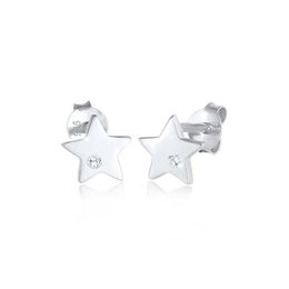 Elli Ohrringe 925 Sterling Silber Sterne, Astro, Stern in Silber | Gr.: onesize