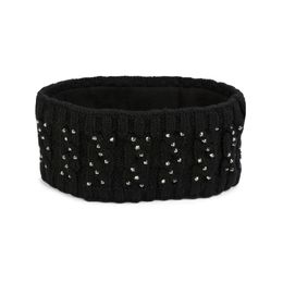 styleBREAKER Strick Stirnband in Schwarz | Gr.: onesize