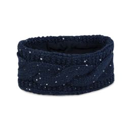 styleBREAKER Strick Stirnband in Dunkelblau | Gr.: onesize