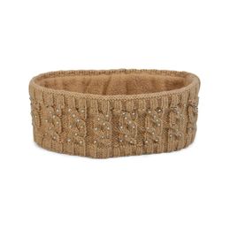 styleBREAKER Strick Stirnband in Beige | Gr.: onesize