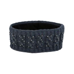 styleBREAKER Strick Stirnband in Blau | Gr.: onesize