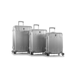 Heys Xtrak 4 Rollen Kofferset 3-teilig mit Dehnfalte in silver | Gr.: onesize