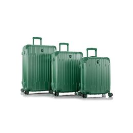 Heys Xtrak 4 Rollen Kofferset 3-teilig mit Dehnfalte in midnight green | Gr.: onesize