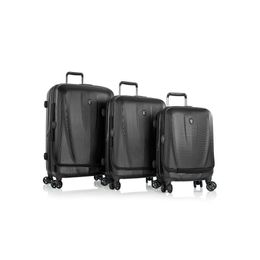 Heys Vantage 4 Rollen Kofferset 3-teilig mit Dehnfalte in black | Gr.: onesize