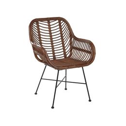 Beliani Esszimmerstuhl CANORA in Braun - (W) 64 x (H) 89 x (L) 51 cm | Gr.: onesize