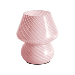 Beliani Tischleuchten LOBO in Rosa - (W) 14 x (H) 18 x (L) 14 cm | Gr.: onesize