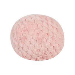 Beliani Dekokissen ROSEA in Rosa - (W) 30 x (H) 30 x (L) 30 cm | Gr.: onesize