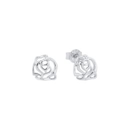 Amor Ohrstecker Silber 925, rhodiniert in Silber | Gr.: onesize