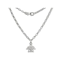 Teenie-Weenie Kinder Halskette Engel in 925er Sterling Silber ca. 38cm | Gr.: onesize