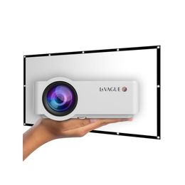 LA VAGUE LV-HD320 BUNDLE LED-Projektor inkl. LV-STA100FP in weiß | Gr.: onesize