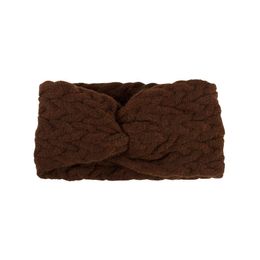 styleBREAKER Strick Stirnband in Cognac | Gr.: onesize
