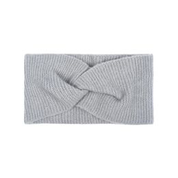 styleBREAKER Feinstrick Stirnband in Grau | Gr.: onesize