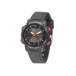 SINAR Quarzuhr XW-27-9 in Anthrazit | Gr.: onesize
