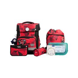 School-Mood School Mood Champion Pro Kai (Ninja), 7-tlg. Schulranzenset | Gr.: onesize