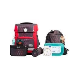 School-Mood School Mood Champion Pro Mika (Drache), 7-tlg. Schulranzenset | Gr.: onesize