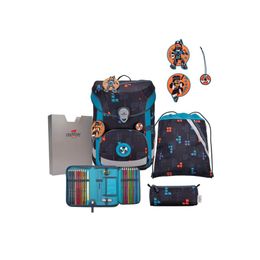 DerDieDas ErgoFlex Easy Schulranzenset 5 teilig Ninja Fighter | Gr.: onesize